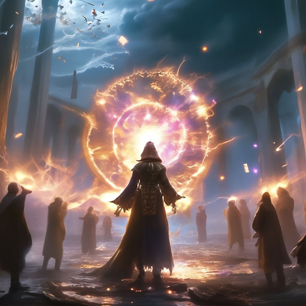 "Magic ritual, magic, spell, epic, fantasy, magic, glitter ...