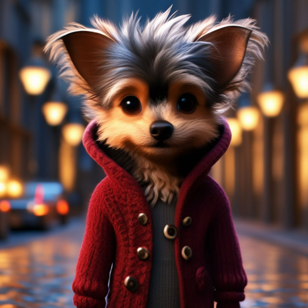"Vindal, cute, funny, cartoon vampire about 6 years old with yorkies in ...