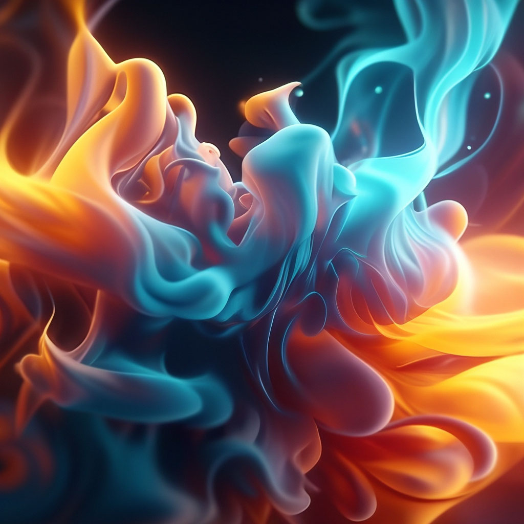 "Hypnotic smoke art, aesthetically pleasing, 4k, high resolution, high ...