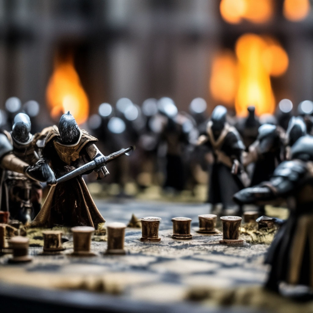 "Battle for the Ark of the Covenant, a card game, the suffering Middle ...