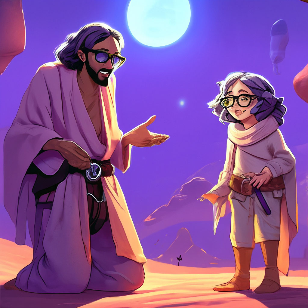 "The Jedi is changing his pants. in the middle of Tatooine, a young ...