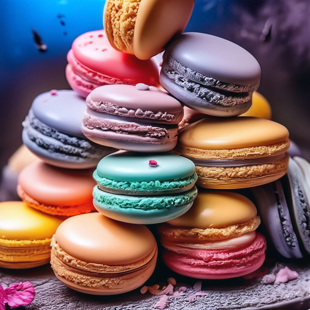 "Colorful • dessert • cakes • sweet • sweet • dessert • bright ...