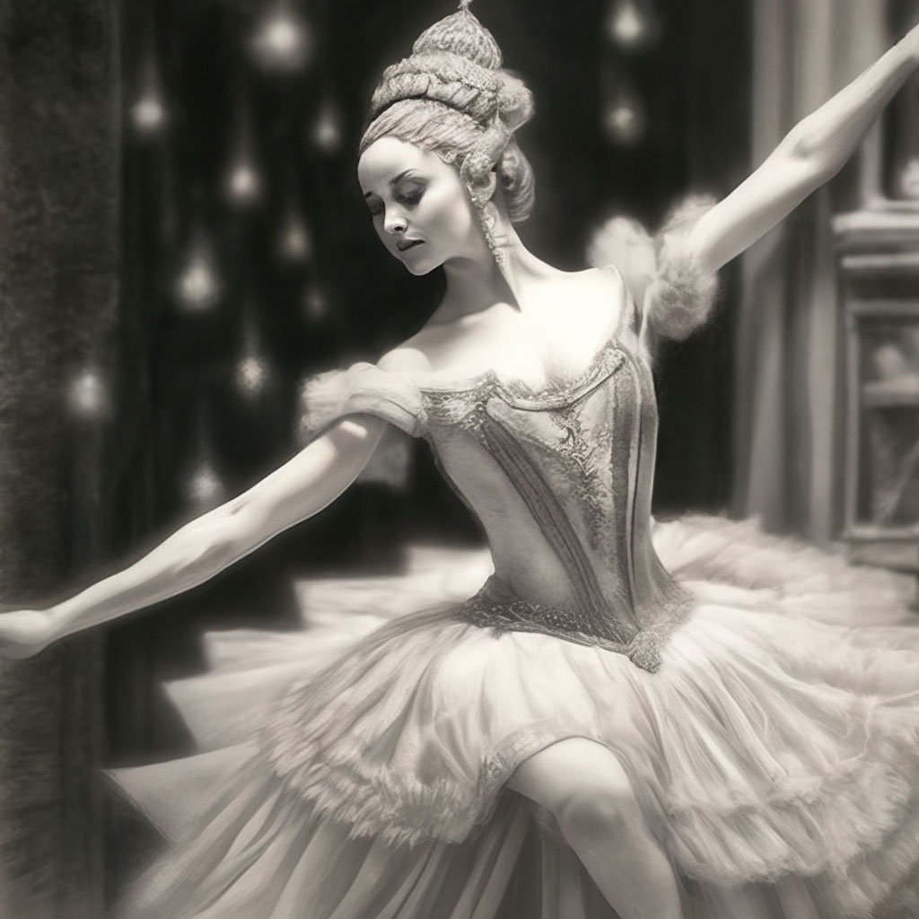 "Ballet the Nutcracker the main character is a ballerina dancing on the ...