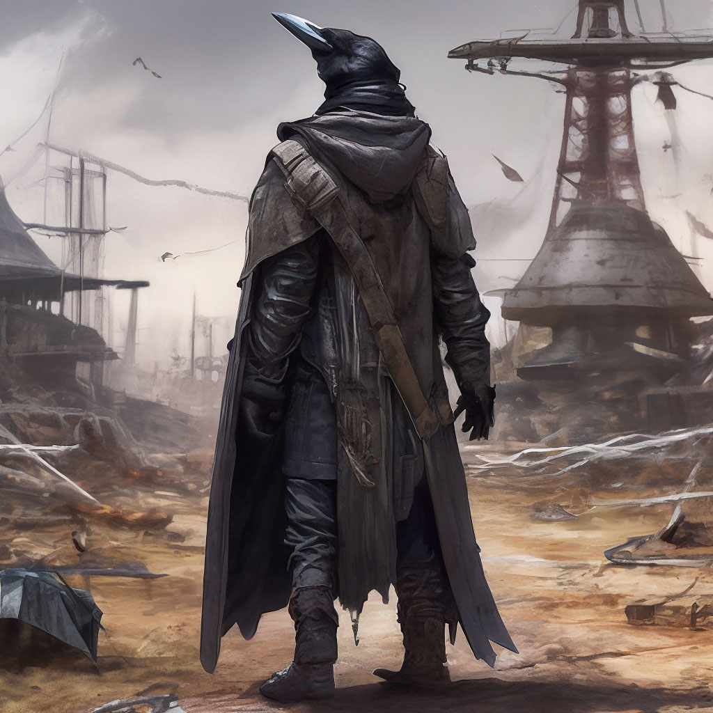 "Anthro crow(male) full body, {main characteristic - intelligence ...
