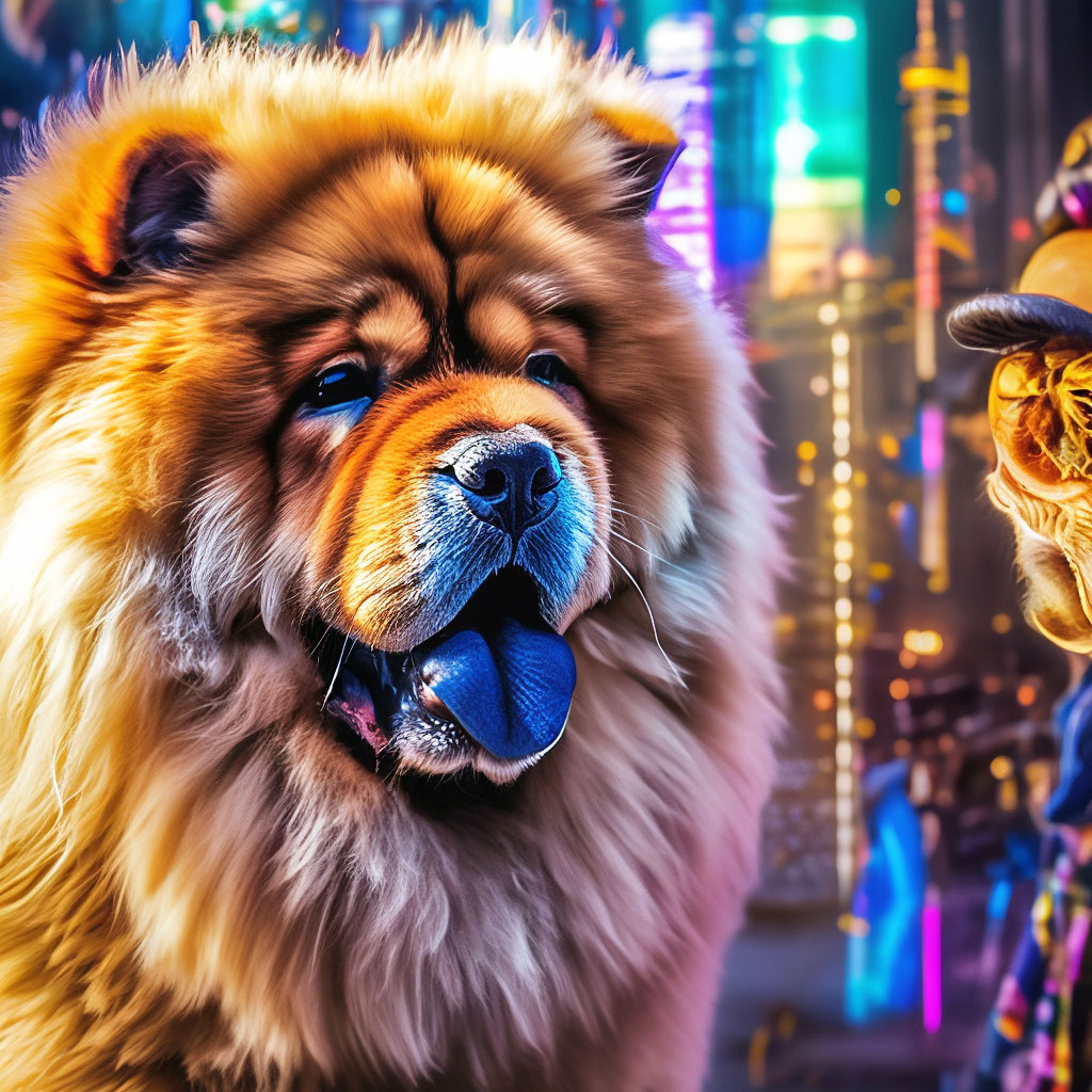 "And the talking dog chow chow pronounced quite clearly wow-wow double ...