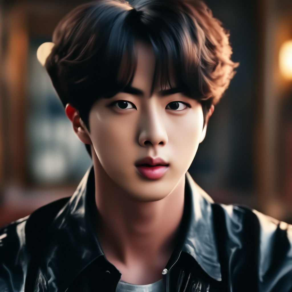 "Gin from BTS" — image created in Shedevrum