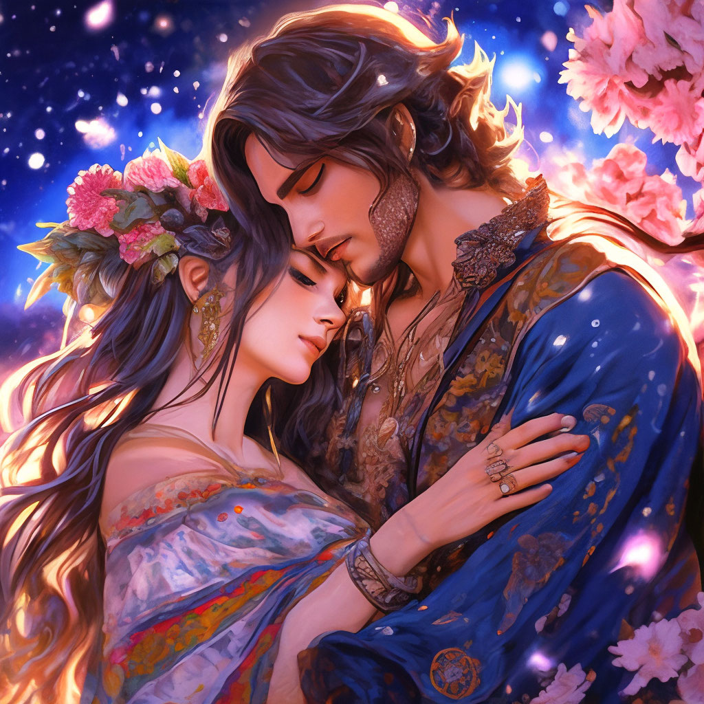"🎶🌌 fateful charming handsome gypsy man Zobar Loiko carries in his arms ...