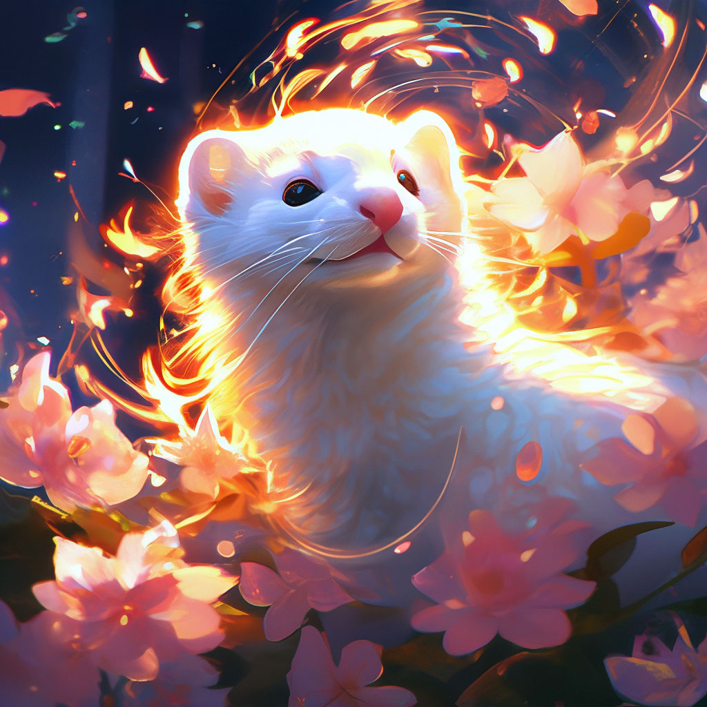 "🎁for KVIKI from 😻WILDCAT@😻 digital painting,digital illustration,fine ...