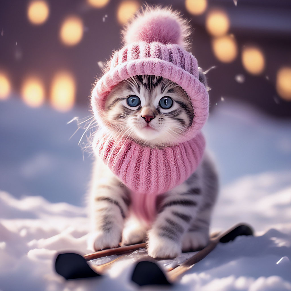 "Winter ️ Snowy Winter wonderland Daylight Photography tiny fluffy ...