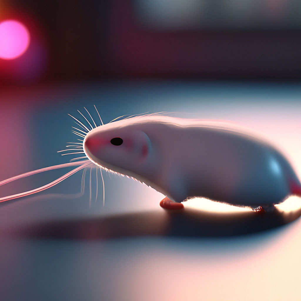 "Transparent mouse, 30mm lens, ISO 100, 4k, realistic, professional ...