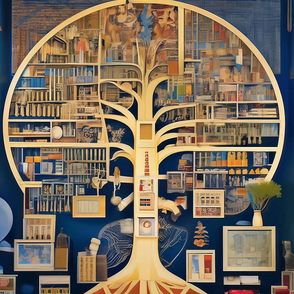 "The Family Tree. A huge variety of details. Clarity. Contrast ...