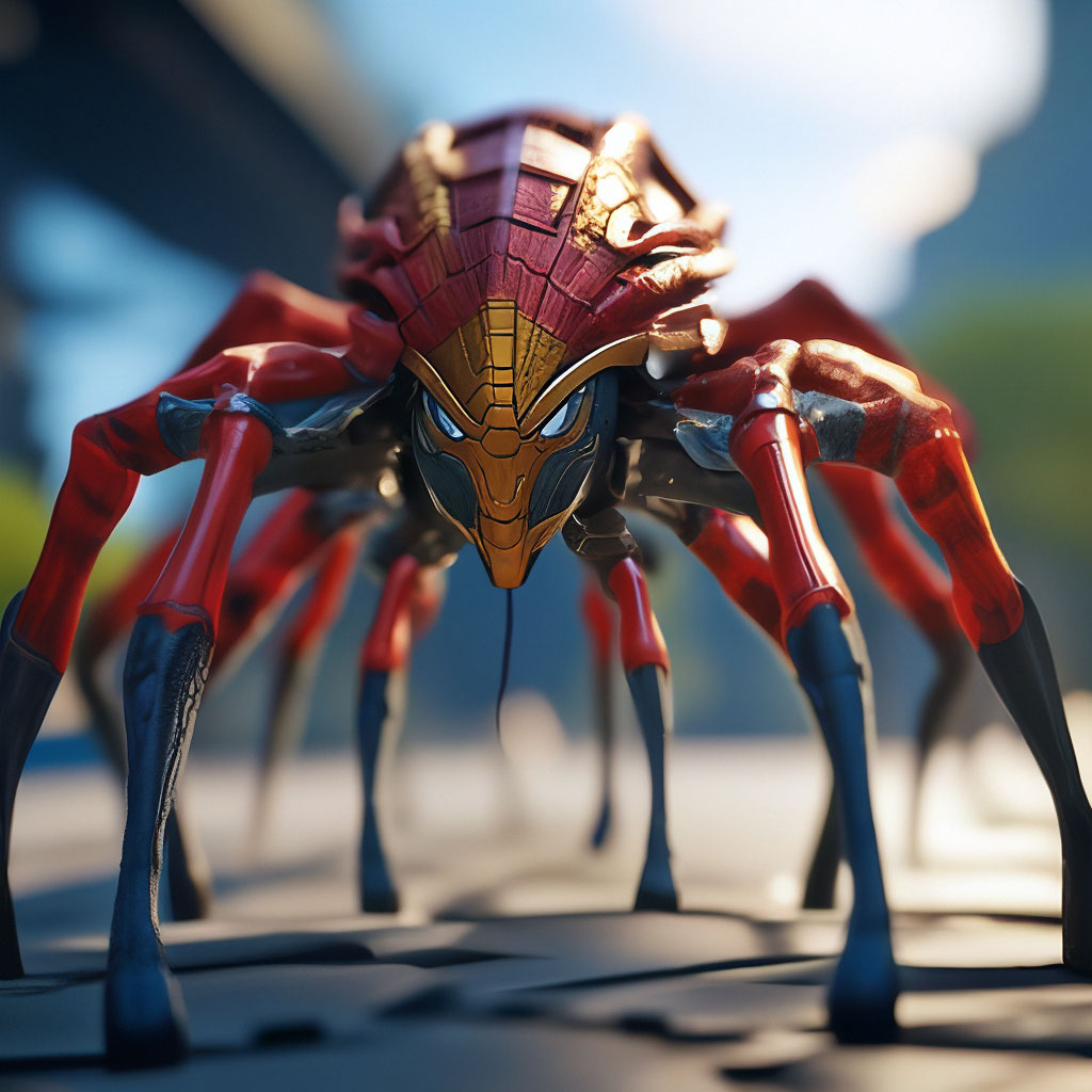 "Mutated spider-man multi-legged centaur,filmography, hyperdetalization ...
