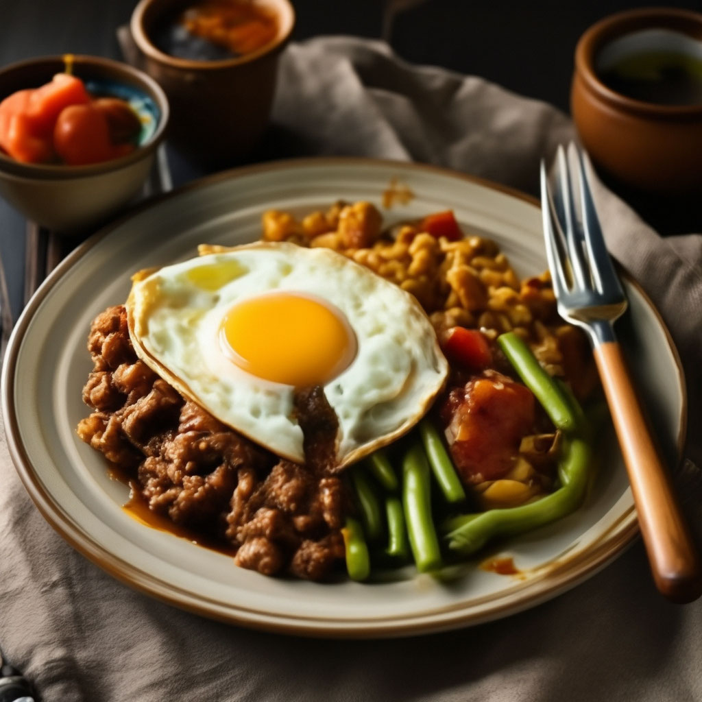 "There was a whiff of former food" — image created in Shedevrum