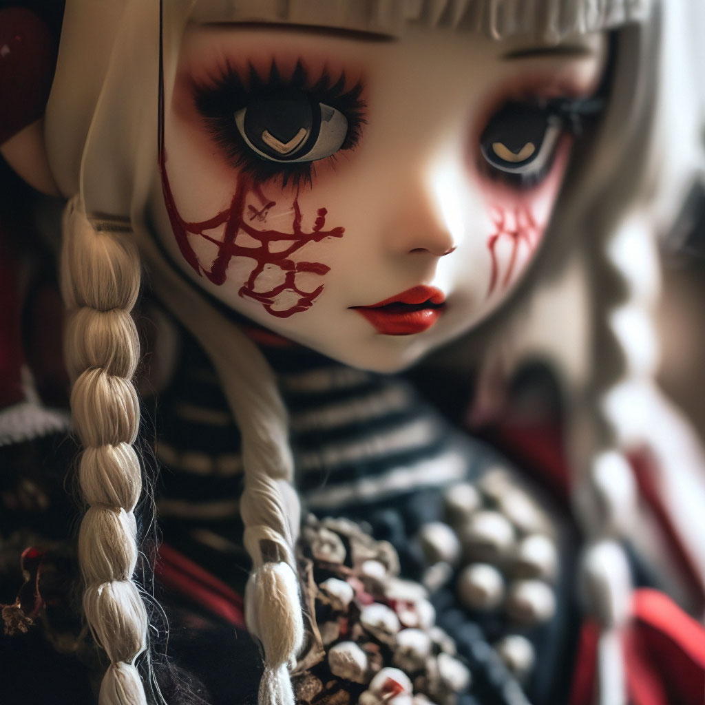 "Voodoo doll, beautiful, realistic, close-up, professional photo, high ...