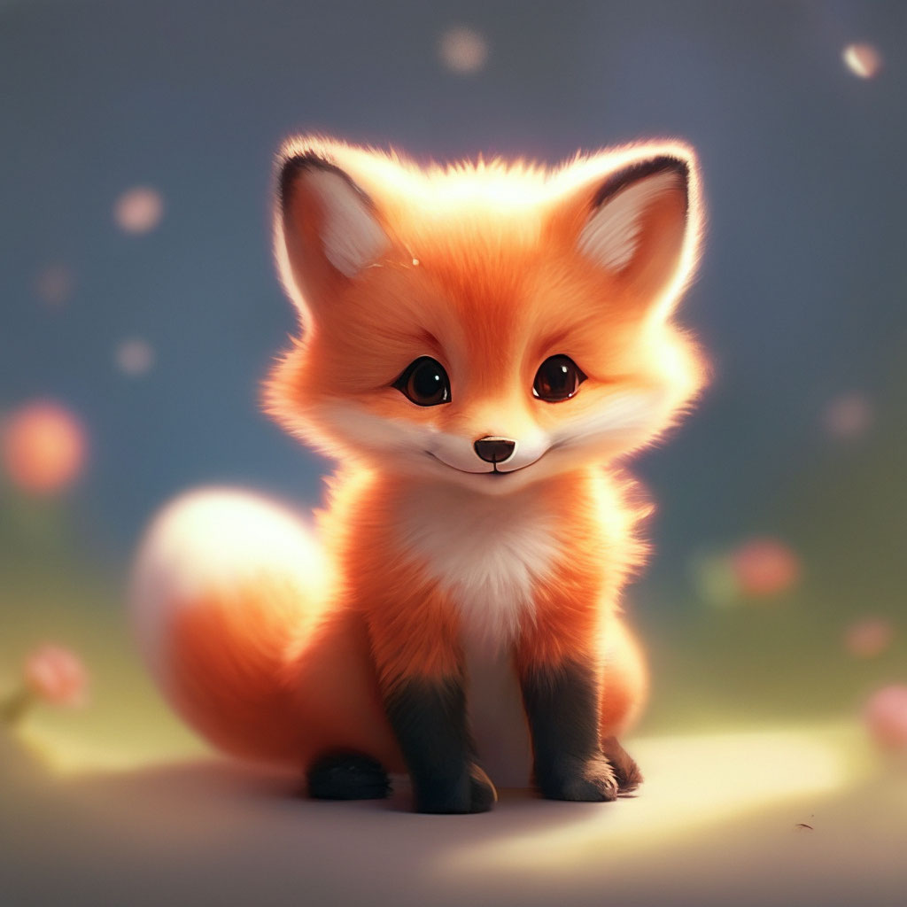 "Very cute, very petite, very tiny, fluffy fluff, red fox ...