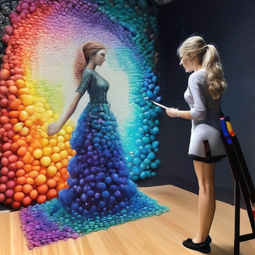 "Drawing with photorealistic colored pencils, Poltergeist, the story of ...