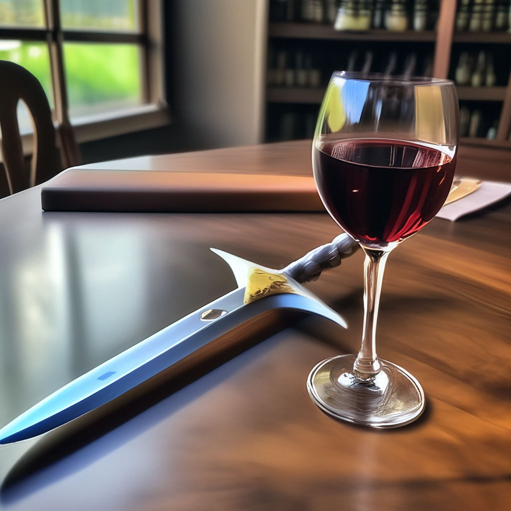 "The sound of swords like the sound of a glass has been caressing my ...