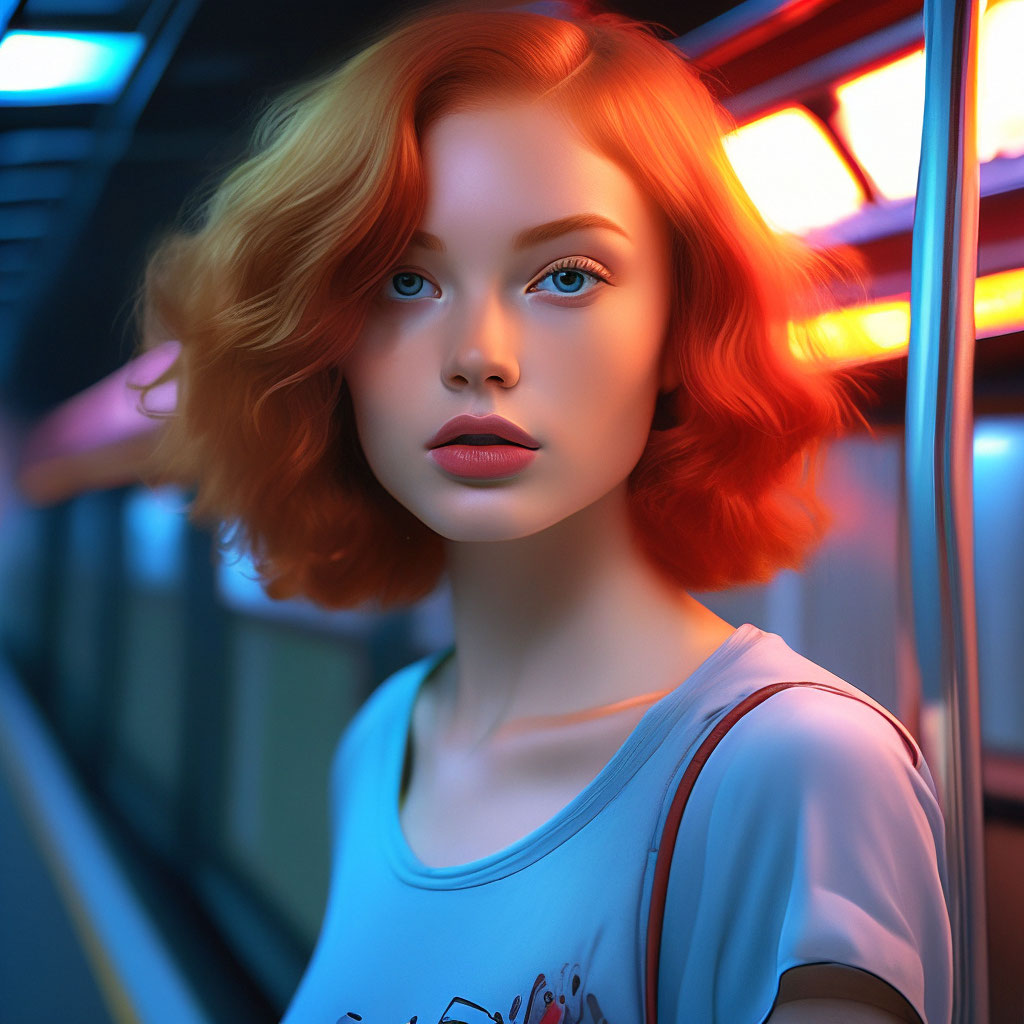 "Hyper beautiful girl Aliska is fashionable and modern, translucent ...