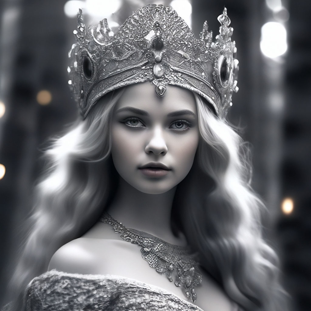 "Photorealism, spectacular, beautiful Russian princess, blush, fresh ...