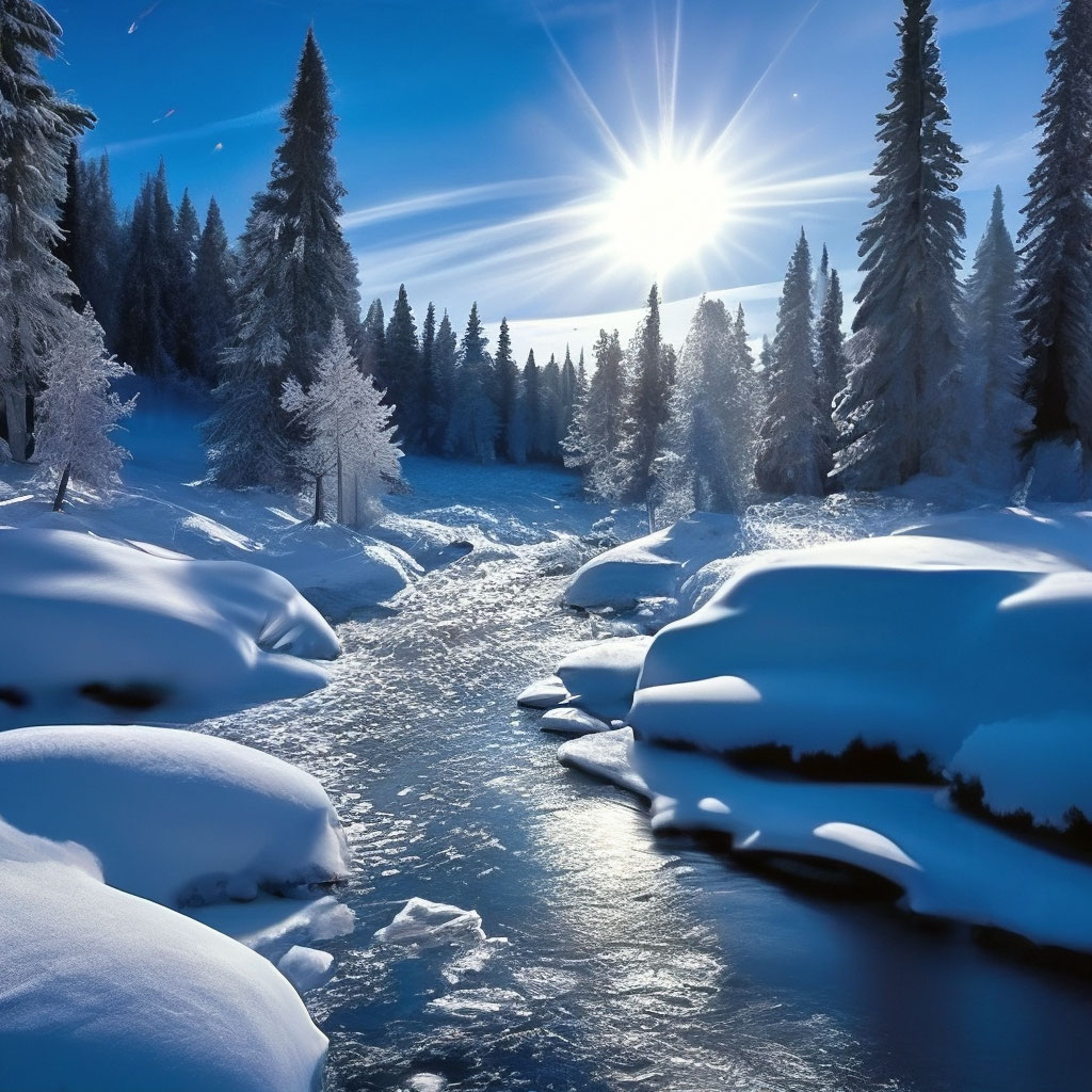 "The snowy world of frost The world of eternal cold The world of ...