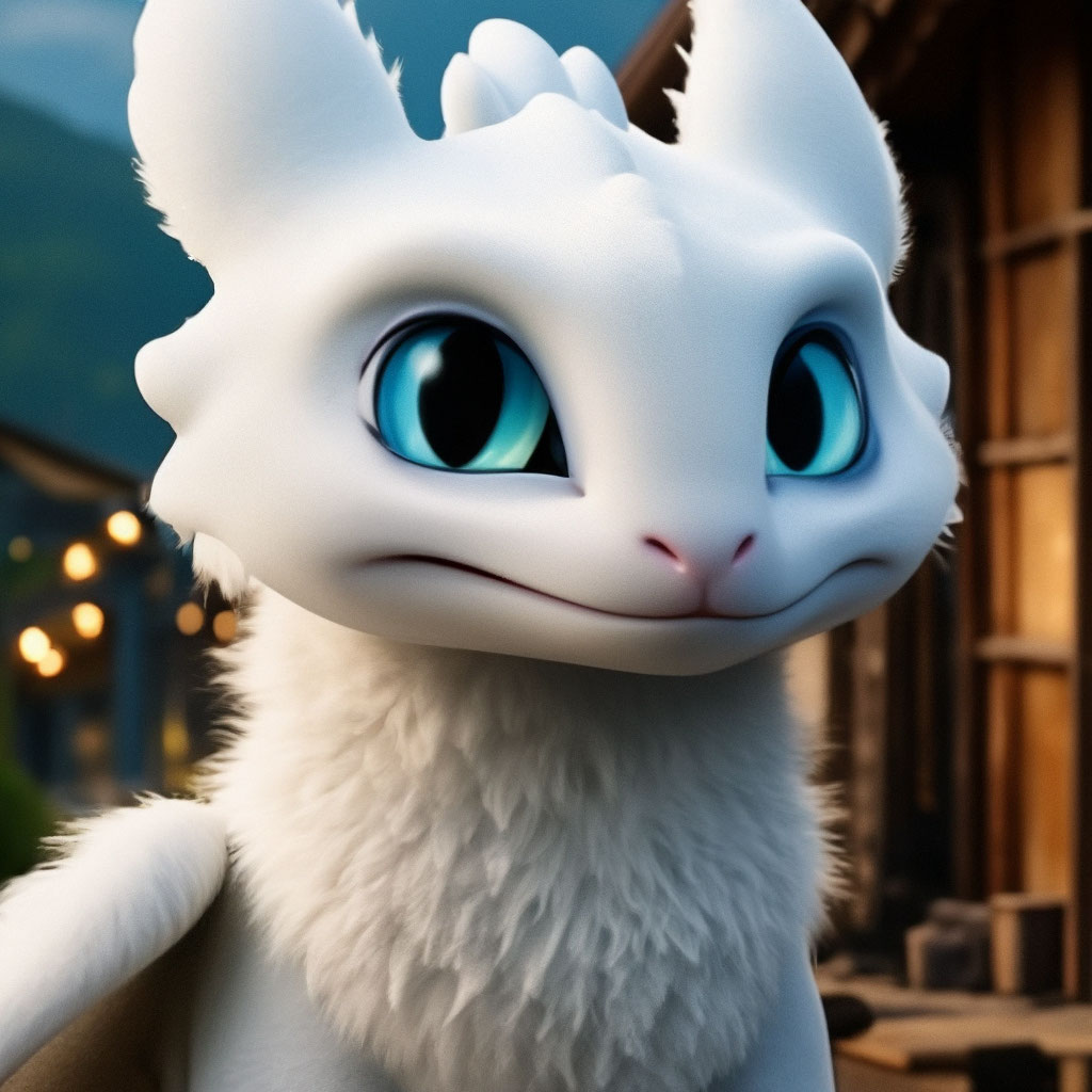 "The sweetest, fluffy, white daytime Fury is the most incredible ...