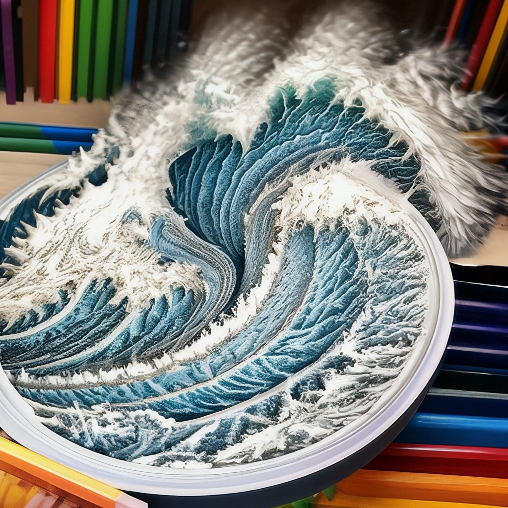 "Hurricane coloring book, high resolution, 4k, high detail" — image ...