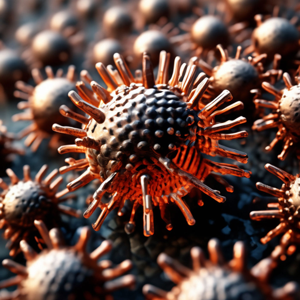 "Nanomites, beauty." — image created in Shedevrum