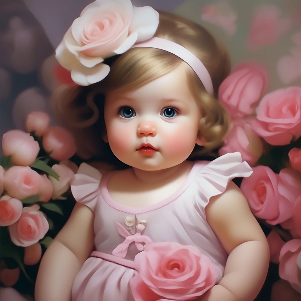 "Baby girl girly." — image created in Shedevrum