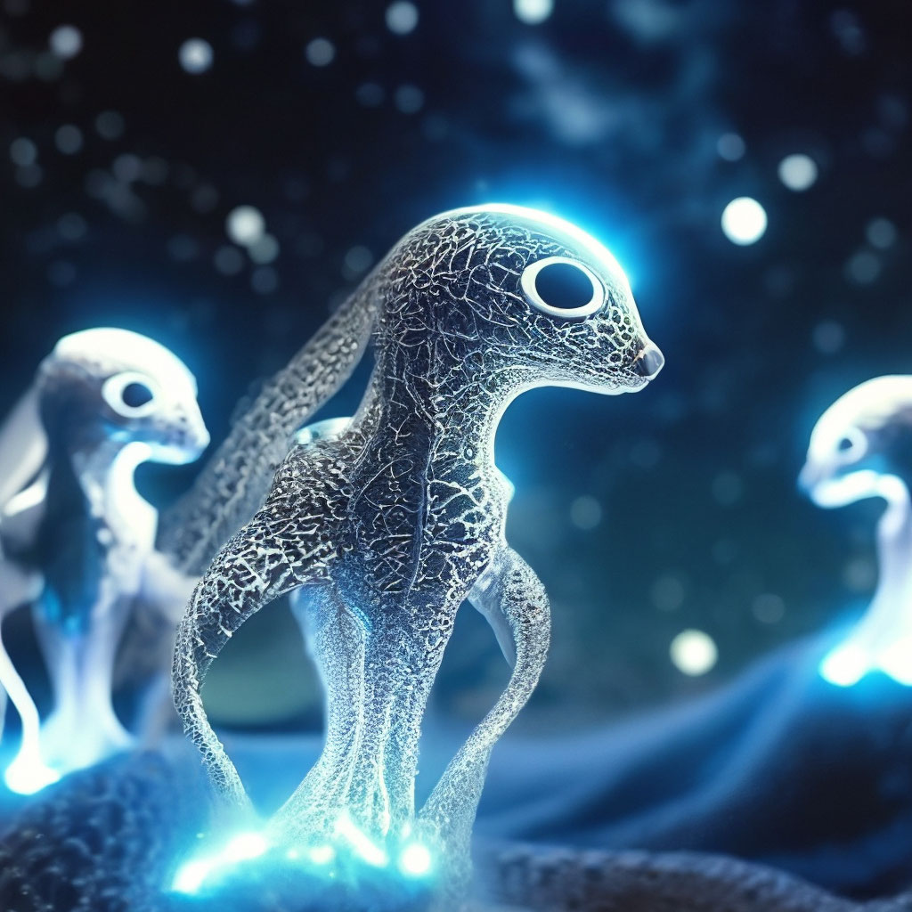 "Creatures made of moonlight.Inhabitants of space, creatures from the ...