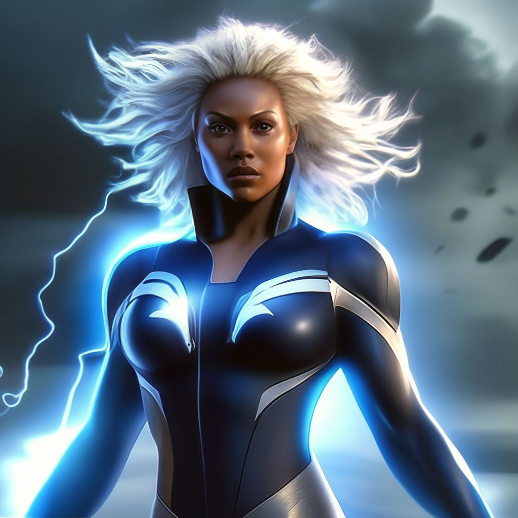 "Storm is a mutant, able to control the weather, a superhero, a member ...