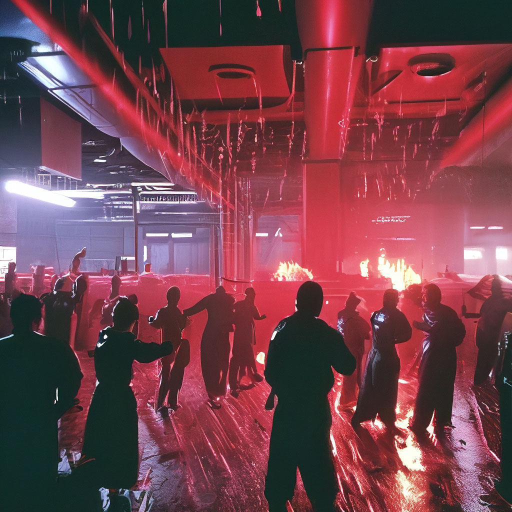 "The movie "Blade": rave of the 90s, in a dark shop of a meat ...