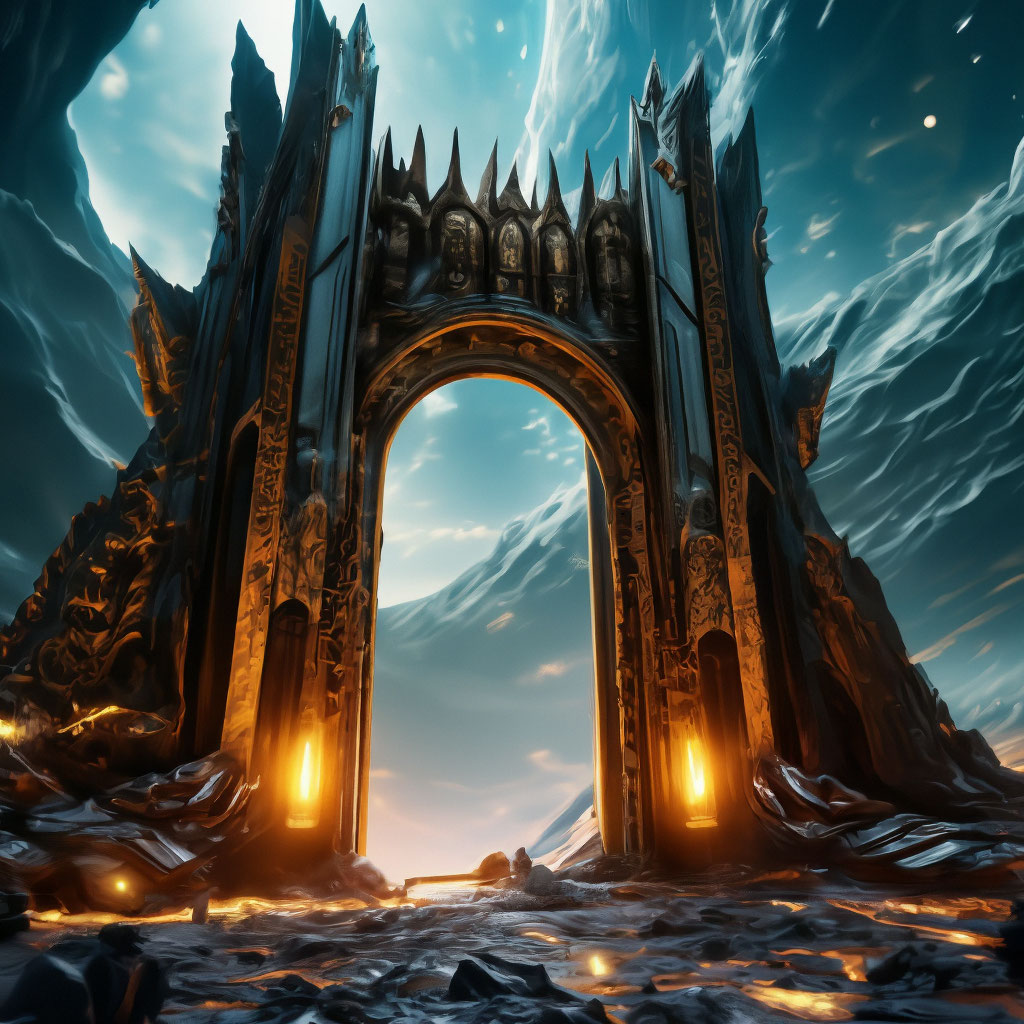 "Giant, cosmic gates of ancient creatures discovered by a space ...