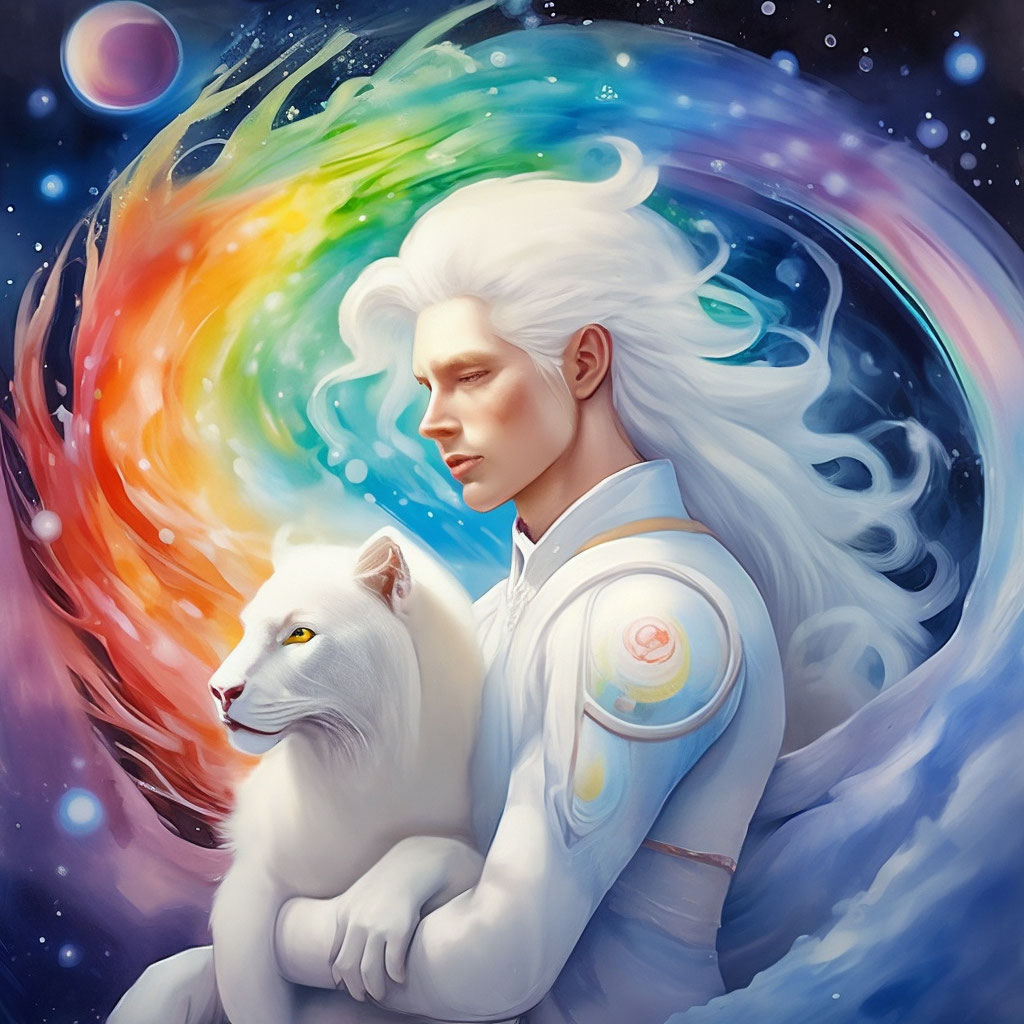 "An albino man and a fairy tale about another world. the cosmic ...