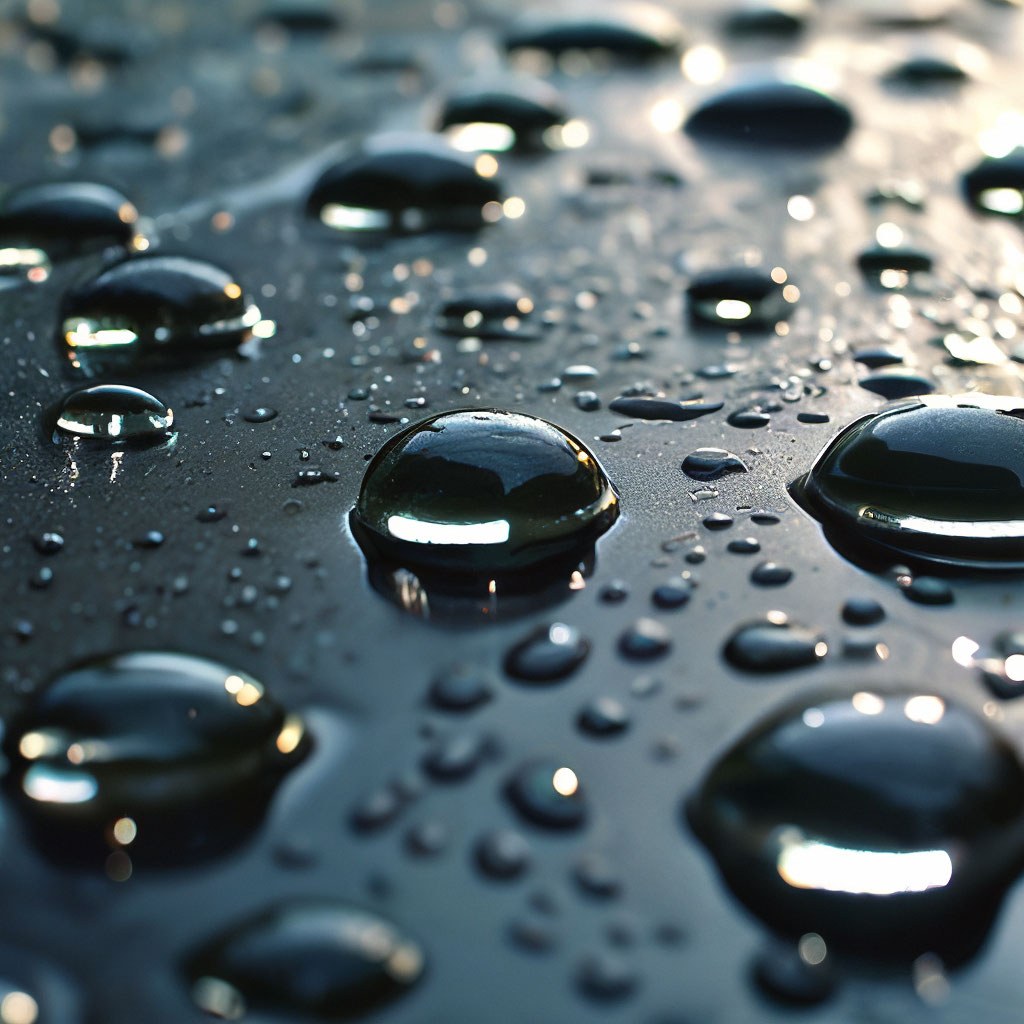 "32k, large raindrops" — image created in Shedevrum