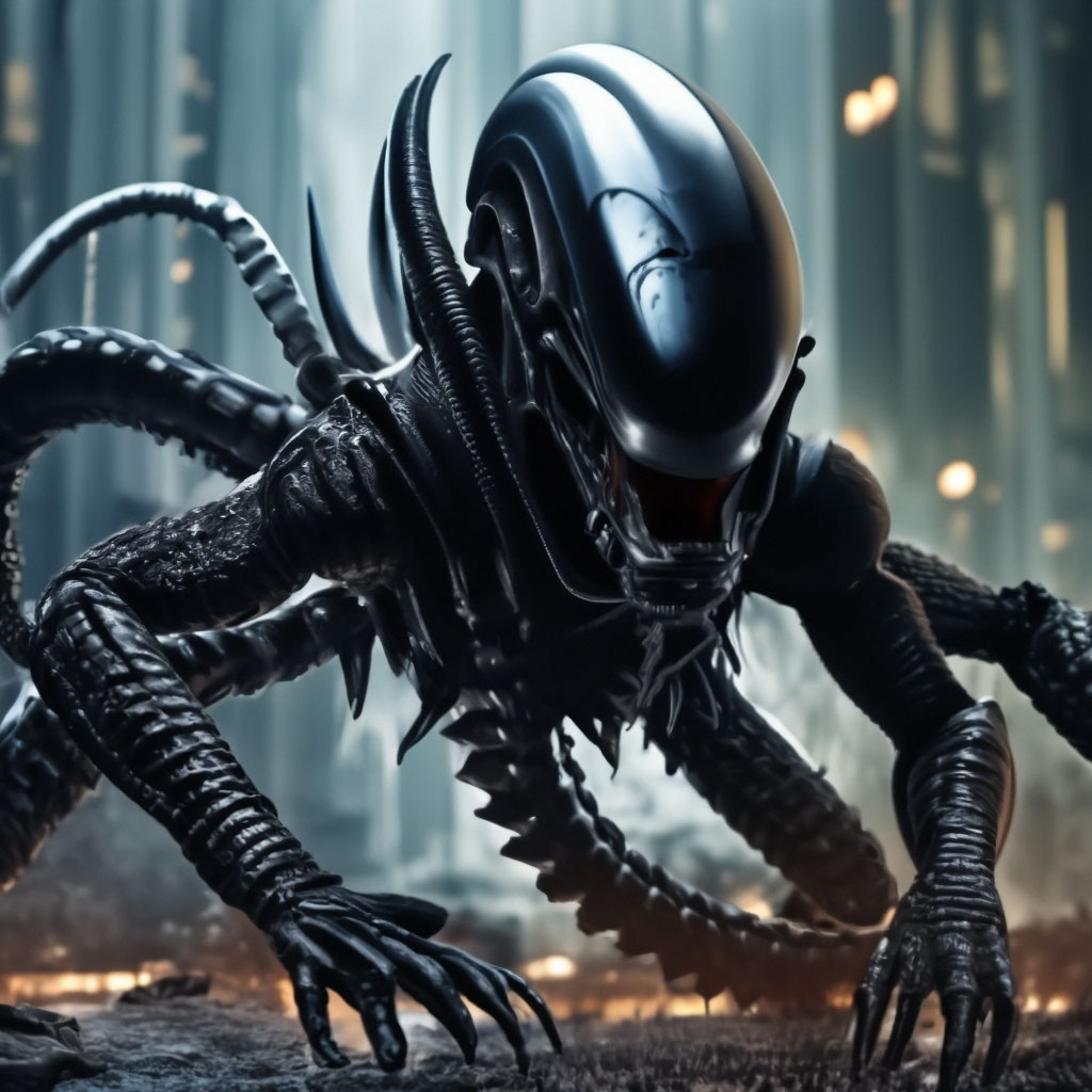 "Black Magic An epic perfect black scorpion-like organism. the ...