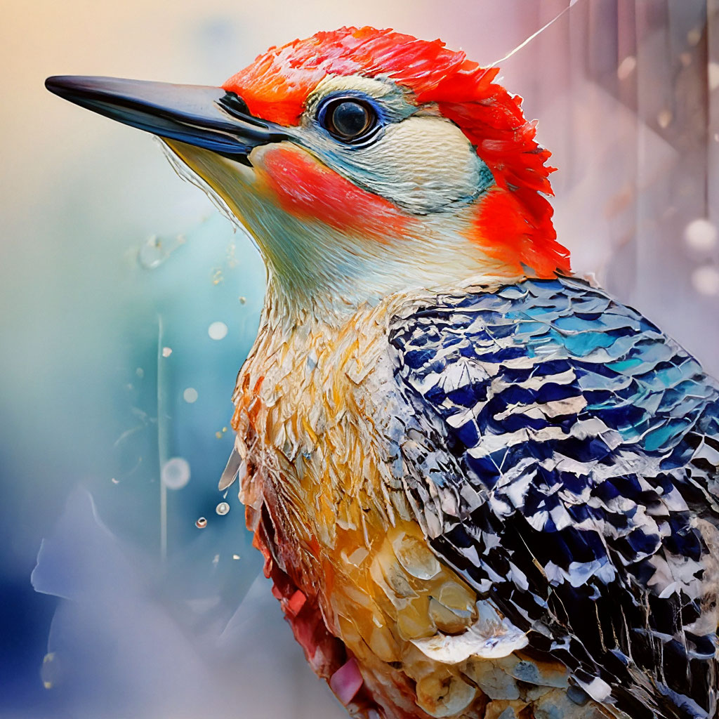 "Watercolor, filigree drawing,photorealism, digital-art, pixel high ...