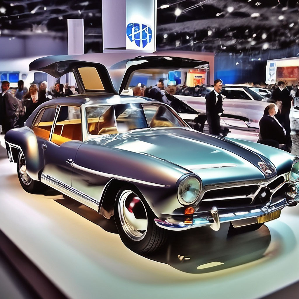 "Russian cars are the best" — image created in Shedevrum