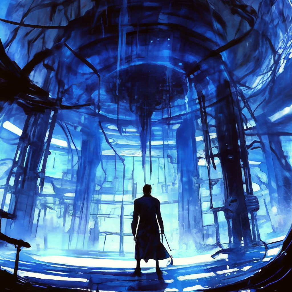 "@PL Primordial horror The Inky Abyss Color inclusions: cobalt, azure ...
