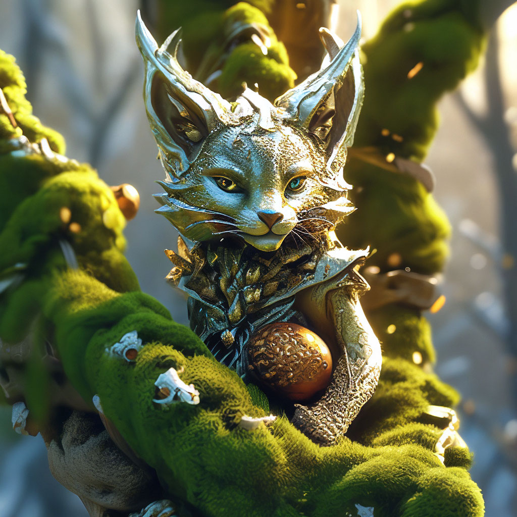 "The series "Russian fairy tales". A goblin from ancient Slavic legends ...