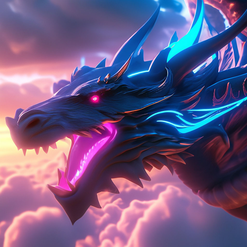 "Aesthetically pleasing, beautiful, movement, a huge dragon takes off ...