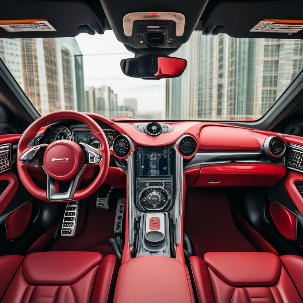 "Eterniti Artemis, 2012, red, interior view, realistic, 3/4, high ...