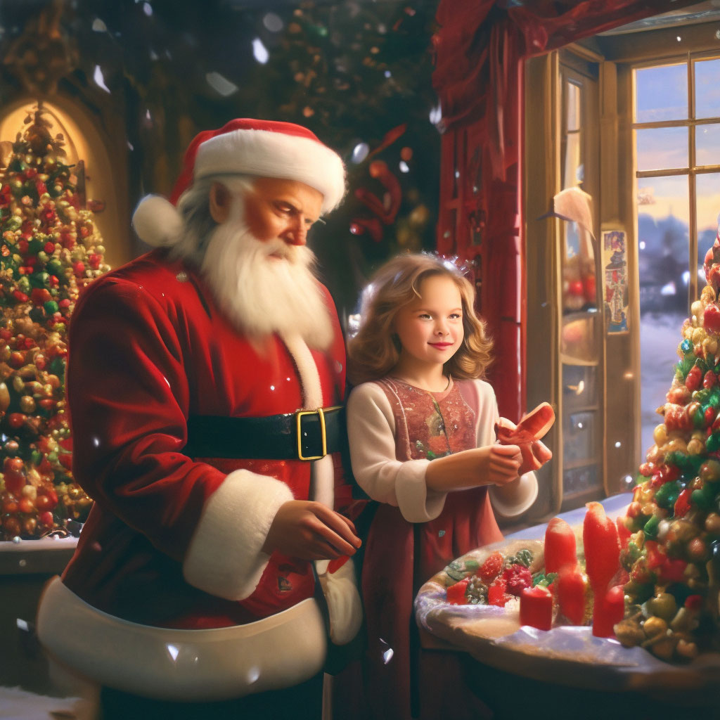 "The Magic of Christmas" — image created in Shedevrum
