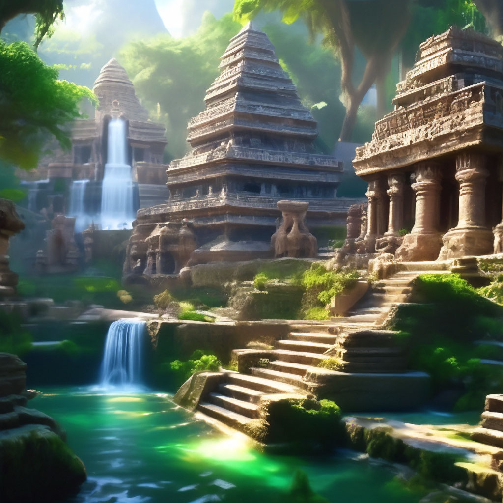 "Forgotten super beautiful Maya civilization, their ancient non-earthly ...