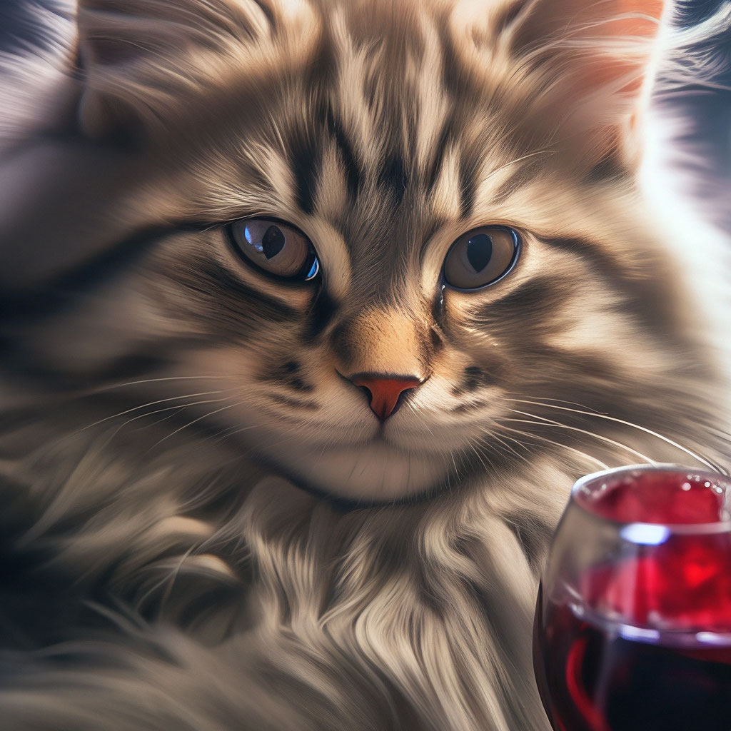 "Meow, meow, meow, mur, mur, cat girl fluffy , Wishes sweet dreams ...