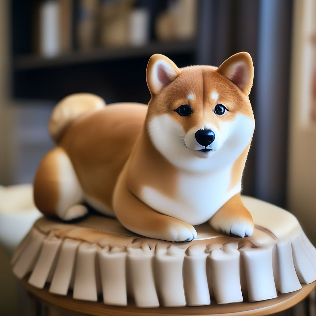 "Shiba inu bun" — image created in Shedevrum