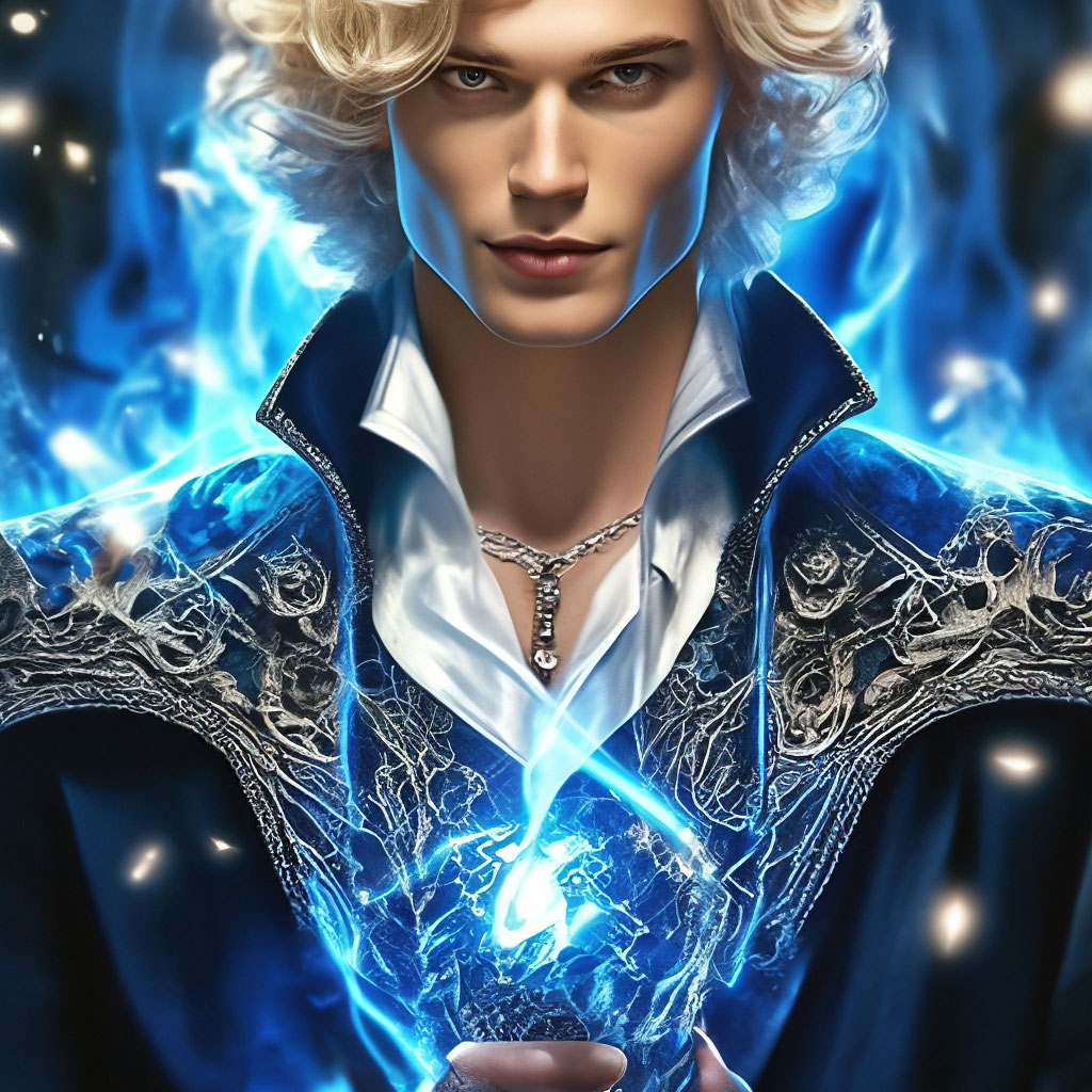 "Handsome blond magician guy 28 years old metamorphosis. gorgeous torso ...