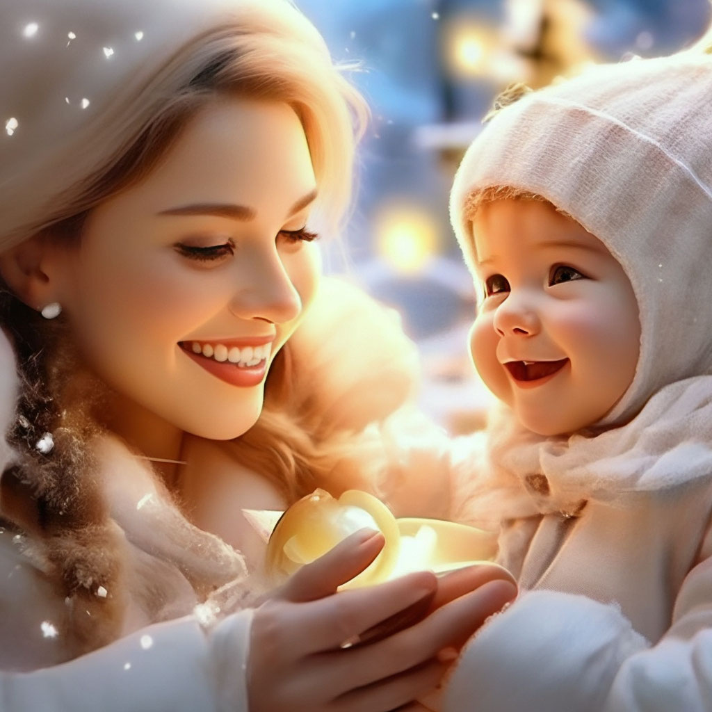 "Good morning! Let's spite the cold weather, give warmth. delicate ...