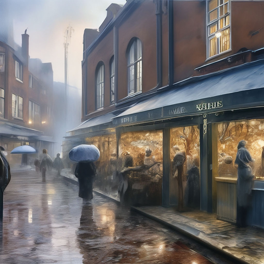 "Watercolor drawing, photorealism, realistic, Birmingham, 1920s, pixel ...
