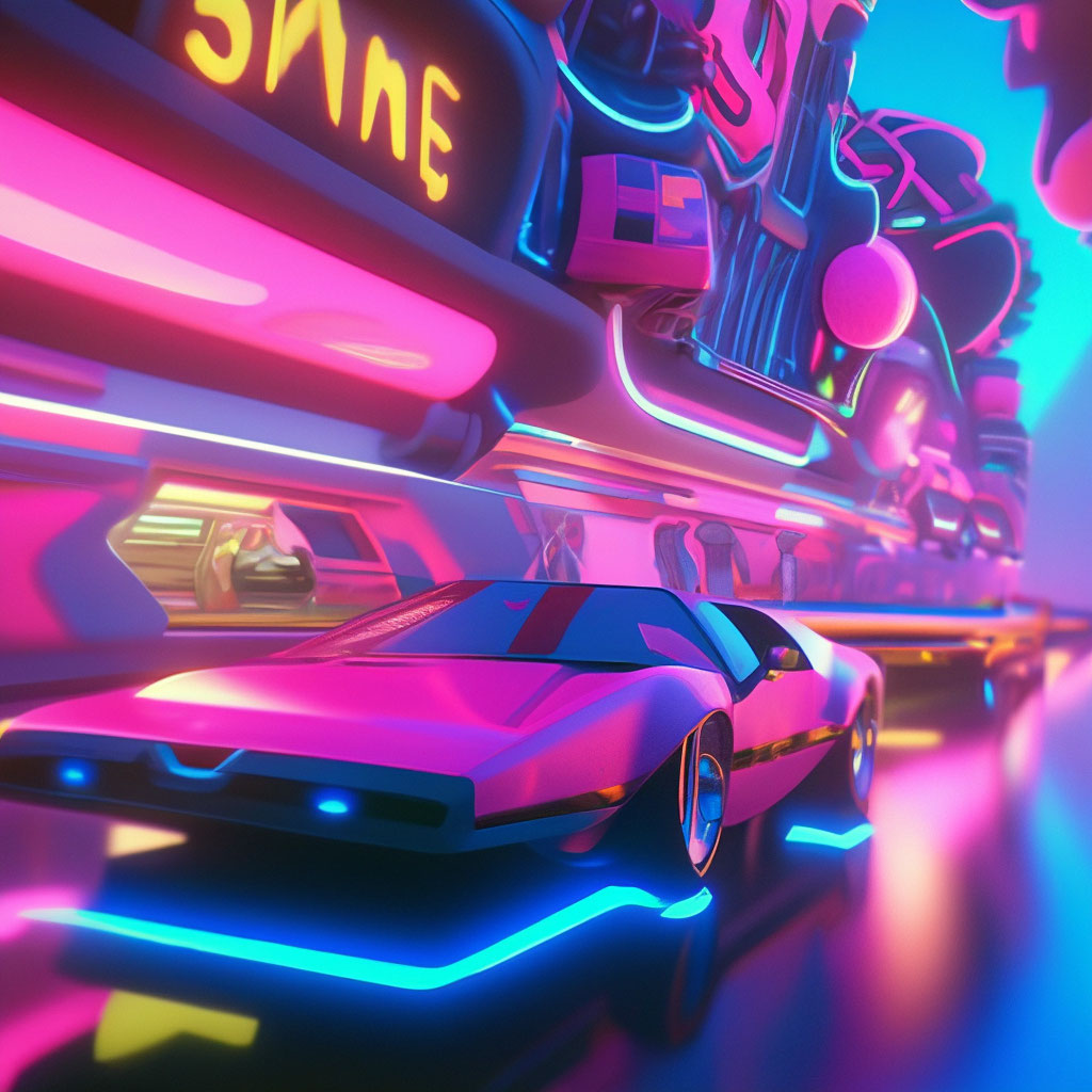 "Beta 0.5.0" — image created in Shedevrum