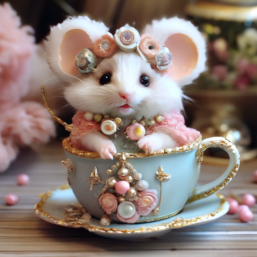 "💠 ️little cute,fluffy creep mouse,shabby,ultra realistic,photorealism ...
